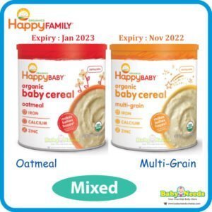 Happy Baby Organic Baby Cereal Oatmeal/Multi-Grain x 2 - Baby Needs ...