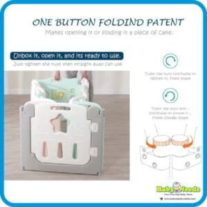 Coby Haus Coby Premium Foldable Baby Play Fence - Baby Needs Online ...