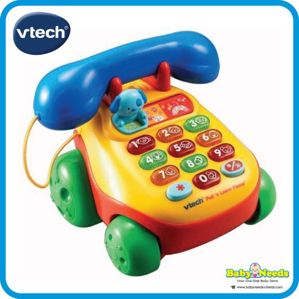 Vtech Pull & Learn Phone - Baby Needs Online Store Malaysia