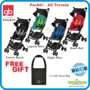 GB Pockit Plus All Terrain Stroller - Baby Needs Online Store Malaysia