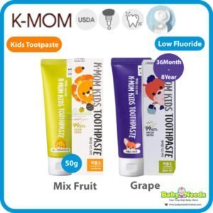 K-Mom Baby Toothpaste Non Fluoride/Low Fluoride - Baby Needs Online ...