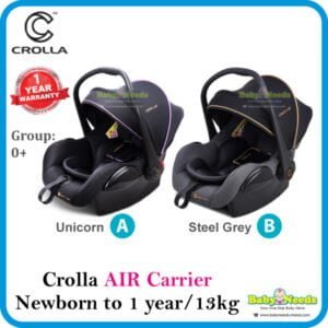 Crolla Alpha/Nexus/NEX360/Max Isofix Baby Car Seat/Air Carrier - Baby ...
