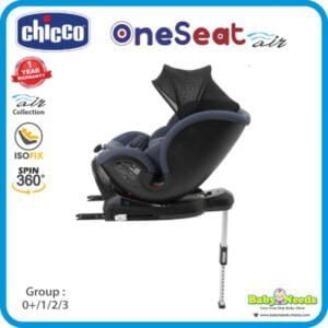Chicco One Seat Air 360 Spin Isofix Convertible Baby Car Seat - Baby ...