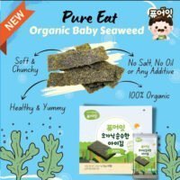 Pure Eat Organic Korea Baby Kids Pop Rice Snack/Finger Stick/Ring ...